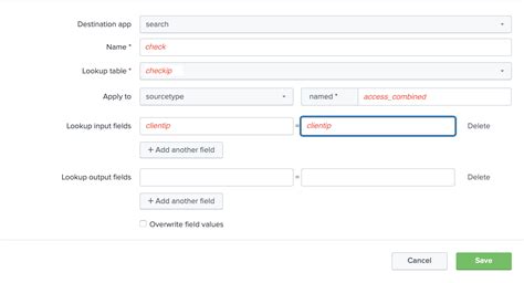 Solved Using Cidr In A Lookup Table Splunk Community