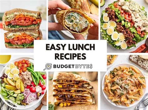 Easy Lunch Menus Mix And Match Healthy Sandwich Recipes Healthy