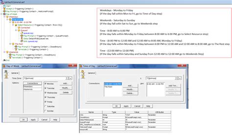 UCCX Simple Time Of Day Call Routing