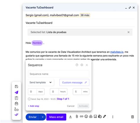 Create An Email Sequence Using Mailvibes In 3 Steps Mailvibes