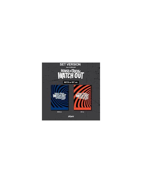 Smart Album Set Xikers 4th Mini Album House Of Tricky Watch Out Set Ver 2plve
