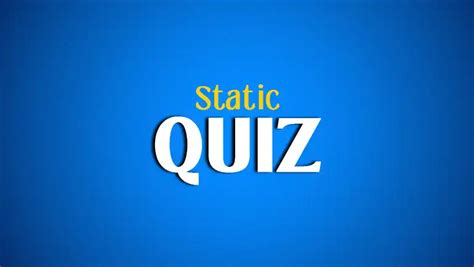 Static Quiz 6th August 2025 Ias Exam