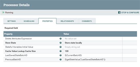 solved retain the previous nifi flow value in the current