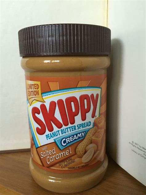 Skippy Peanut Butter Spread Creamy With Salted Caramel Limited Edition