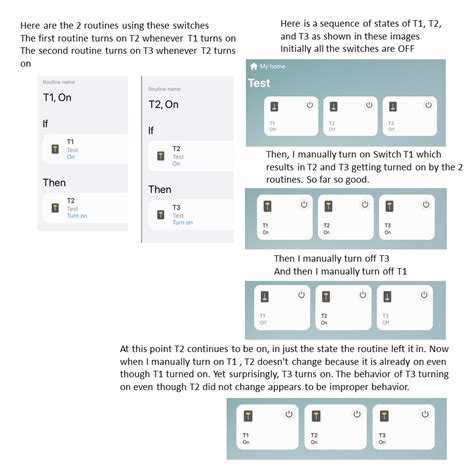 Basic Routine Behavior Appears To Be Unusual Smartapps And Automations