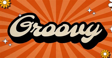 retro groove text effect scene generators ft branding and funky envato