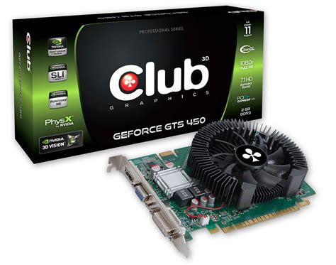 Club 3d Intros Geforce Gts 450 2 Gb Ddr3 Graphics Card Techpowerup