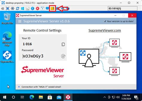 Secure File Transfer SupremeViewer