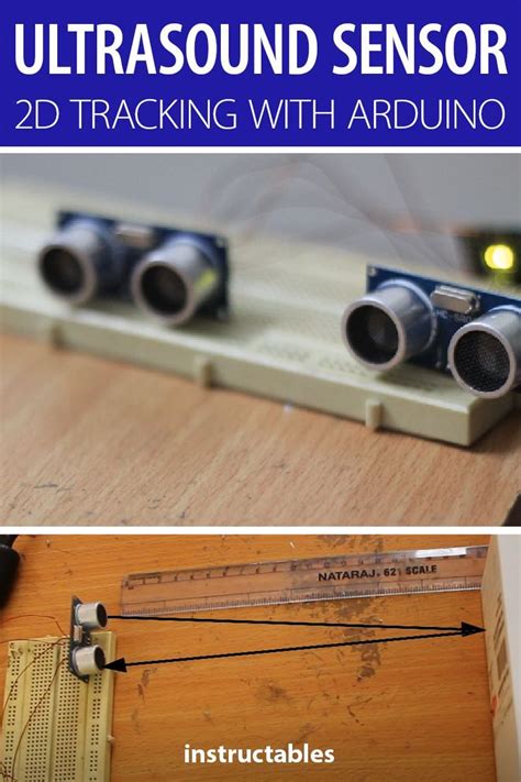 Ultrasound Sensor 2d Tracking With Arduino Arduino Ultrasound Useful Arduino Projects