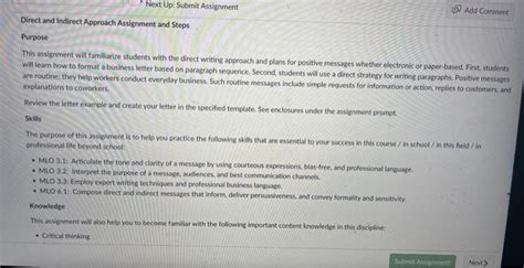 Solved Direct And Indirect Approach Assignment And Steps