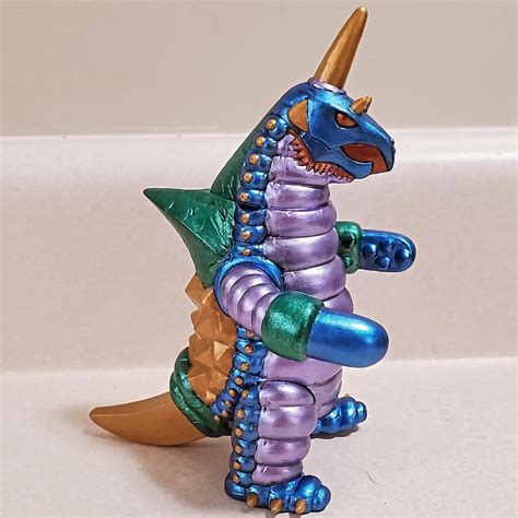 Custom Painted Vintage Sofubi Up For Auction On My Ebay Link Below R