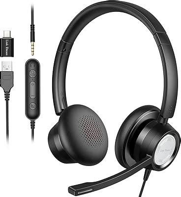 Amazon Com Logitech Usb Headset H Black Electronics