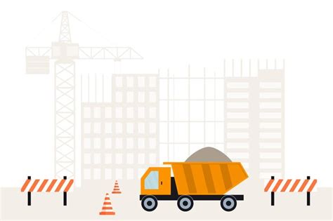 Premium Vector Construction Work Vector Illustration