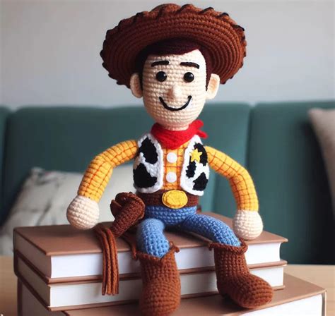 Step Into The Animated World Of Toy Story With The Woody Amigurumi A