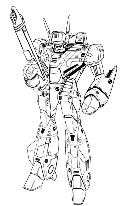 Robotech Coloring Pages