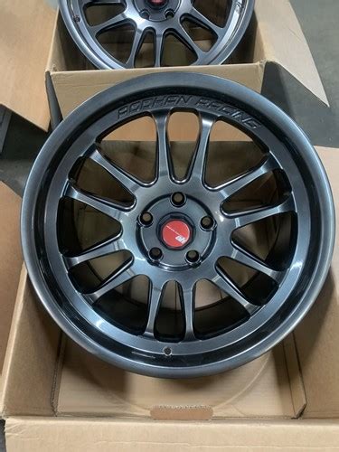18x85 F 35 18x95 R 30 Aodhan Ah07 5x1143 Hyper Black Wheels