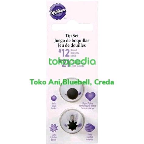 Promo Wilton Decorating Tip Set 2 12 21 Diskon 23 Di Seller Ashoca