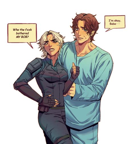 Yelena Belova And Sentry Marvel And More Drawn By Hohoihoil Danbooru