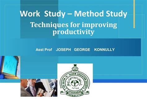 Work Study Method Study And Work Measurement Ppt