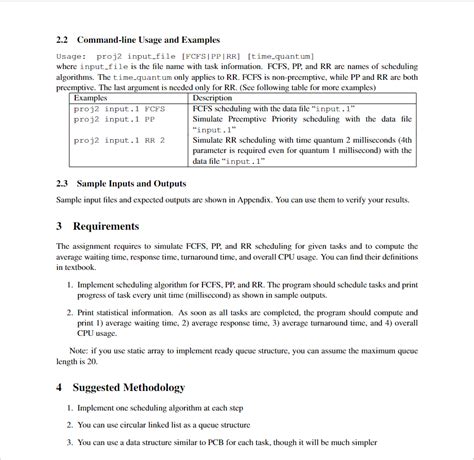Description The Selected Scheduling Algorithms To Chegg