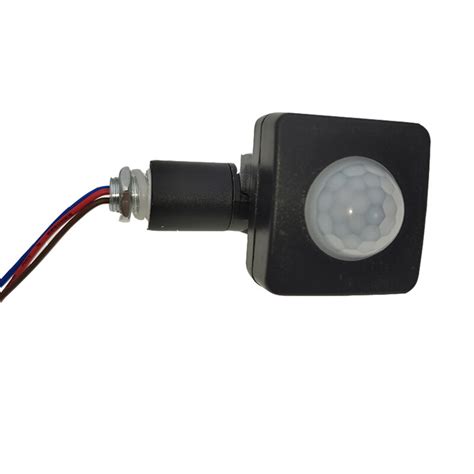 초박형 Led 투광 조명 Pir 모션 센서 감지기 방수 야외 85 265v Ip65 모션 센서 조절 가능한 Pir 스위치