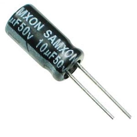 10uf 50v Capacitor Pack Of 10 Tekparts