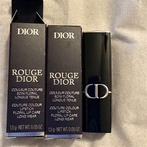 Dior Makeup 2 New Christian Dior Rouge Dior Satin 999 Lipsticks