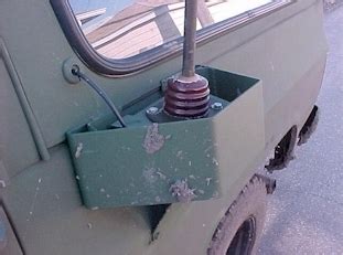 Military Cucv M1008 M1009 Antenna Brushguards New Hard To Find