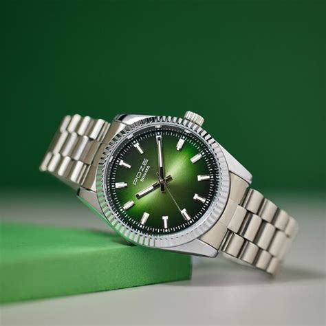 Buy Online Sonata Poze Quartz Analog Green Dial Silver Color Metal