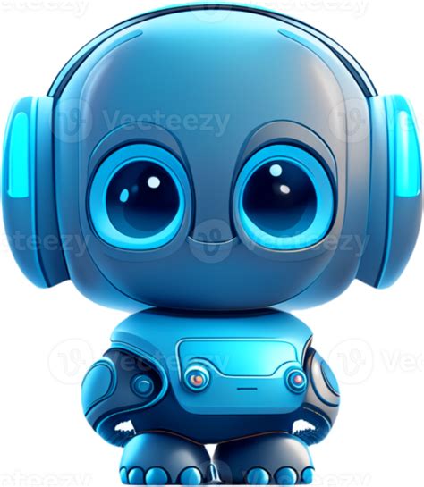 Robot Chatbot Aesthetic PNG