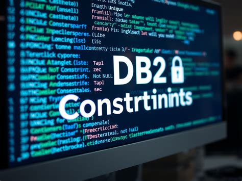 Db2 Constraints Dbztech Technology Dossier