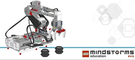 Робот манипулятор Arm H из LEGO Mindstorms Занимательная робототехника