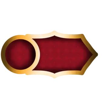 Red Elegant Textbox Banner Banners Textbox Blank PNG Transparent