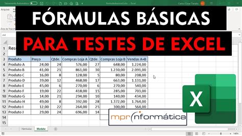 formulas basicas excel