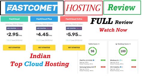 Fastcomet Review 2023 The Best Cloud Hosting Solution Of 2023 Youtube