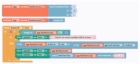 Solved How Can I Generate A Random Number Without Repeat Questions About Thunkable Community