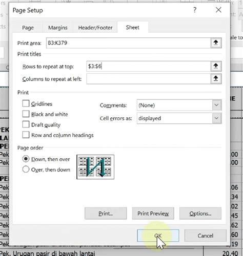 4 Cara Print Excel Termudah Untuk Semua Versi Microsoft Office
