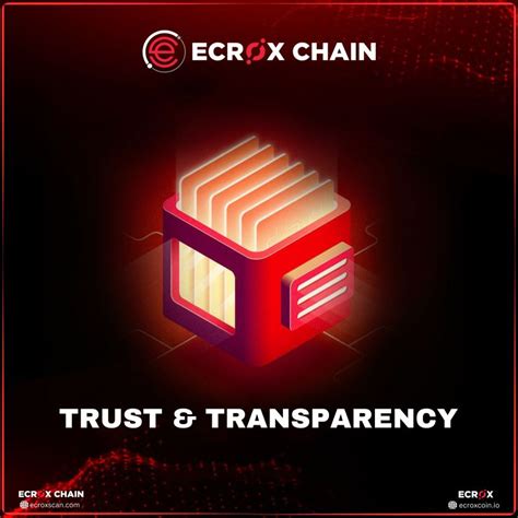 Boost Trust And Transparency With Ecrox Chain Ecrox Chain Posted On The Topic Linkedin