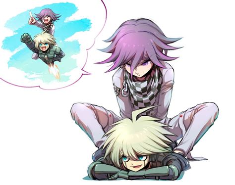 Oma Kokichi And K1 B0 Danganronpa And 1 More Drawn By Youko Shima