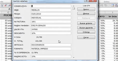 Web Del Brito Como Ingresar Datos En Excel Utilizando Comando Formulario