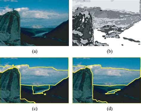 segmentation example a original image b result of initial k means