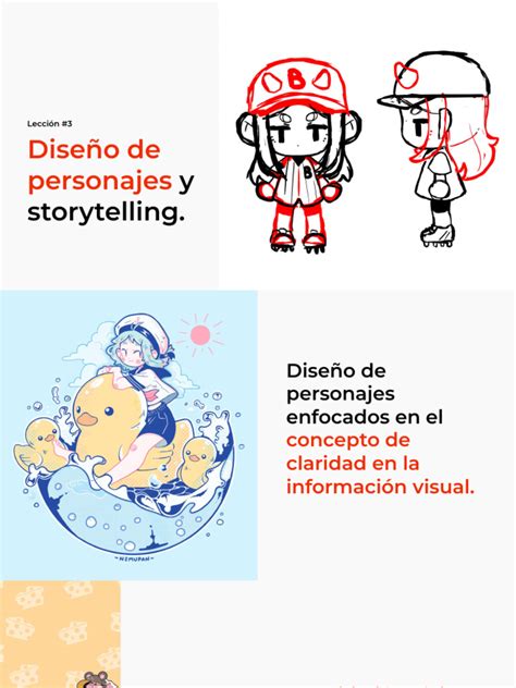 Presentación Diseño De Personajes Y Storytelling Pdf
