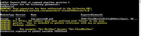 Powershell Commands From Implicit Remoting Module Not Available When