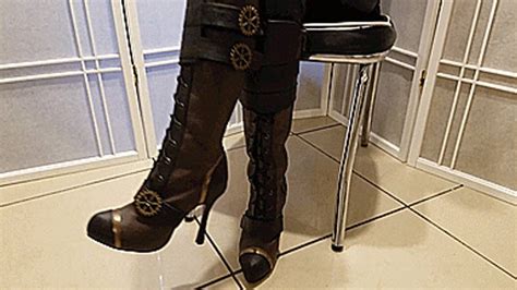 Ignoring You With Bratty Bubbles And Stylish Boots Compilation Set B