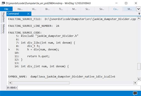 “failed To Write Core Dump” Logico Inside