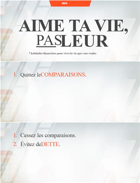 7 Habitudes Financières Essentielles Pdf