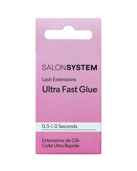 Salon System Lash Extensions Ultra Fast Glue 5g Eyelash Treatment