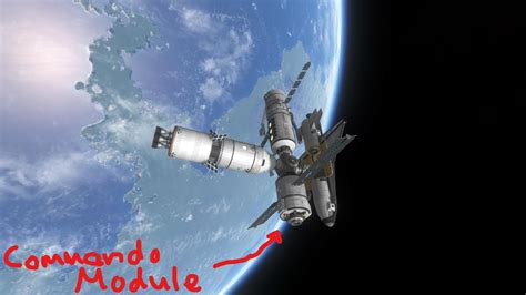 My first modular Space Station in KSP : r/KerbalSpaceProgram