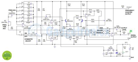 Schematic Diagram For Electronic Frequency Generator Generat
