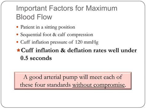 Importance Of Arterial Pump Compression Decompression Rates PPTX First Aid Injuries